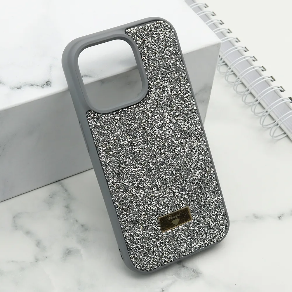 Futrola DIAMOND SELECTION za iPhone 14 Pro (6.1) srebrna