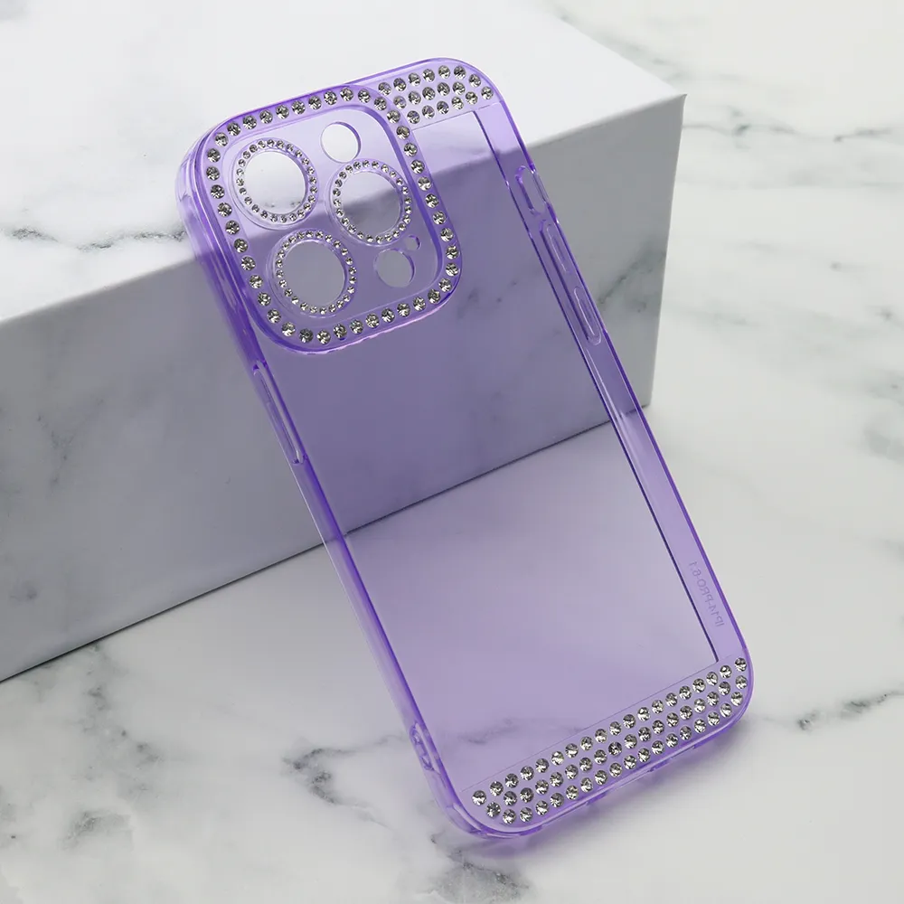 Futrola DIAMOND SIDE za iPhone 14 Pro (6.1) ljubicasta