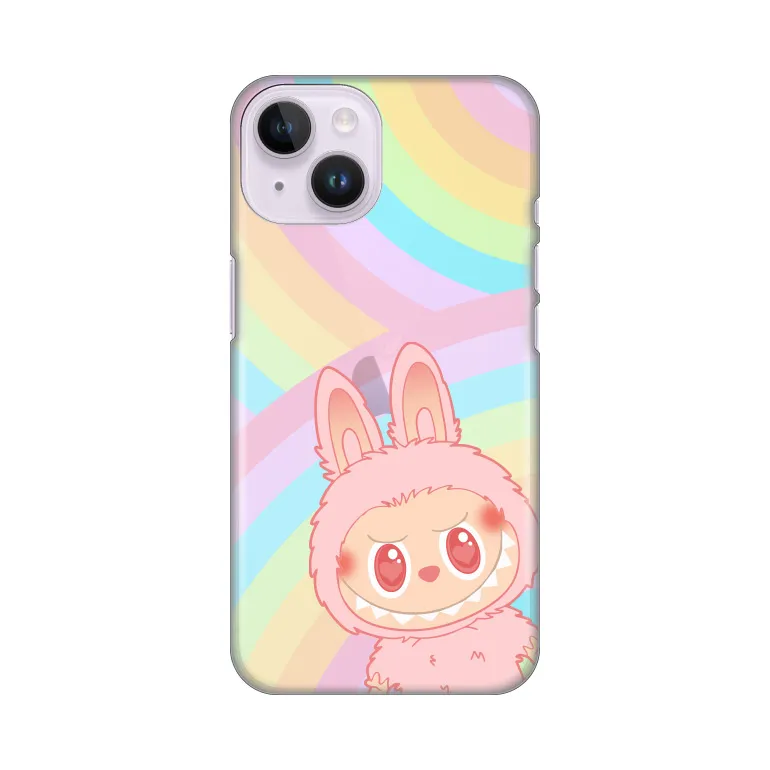 Maska Silikonska Print Skin za iPhone 14 6.1 La Bubu Rainbow