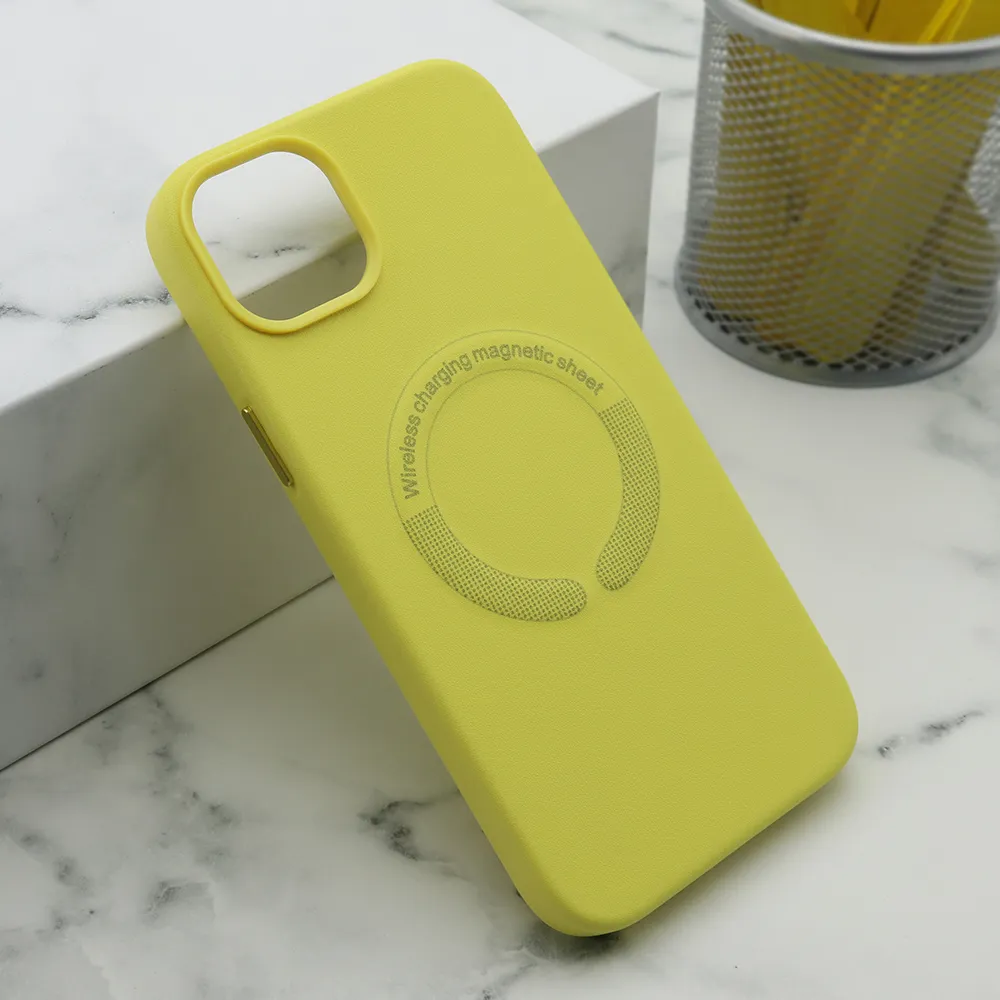 Futrola SOFT TOUCH za iPhone 14 Plus (6.7)) zuta
