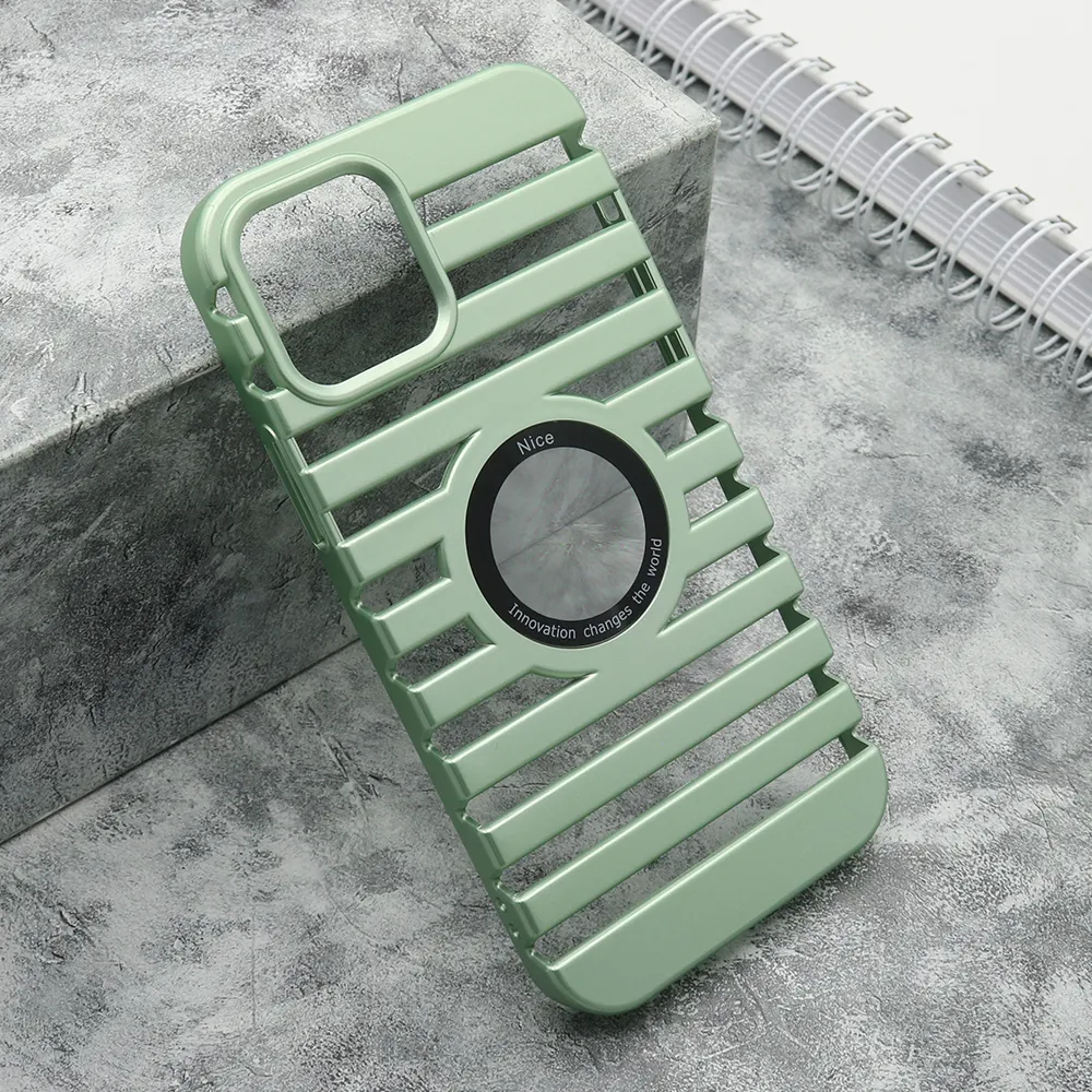 Futrola LINES LOGO CUT za Iphone 12/12 Pro (6.1) mint