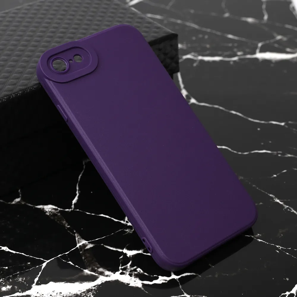 Maska Teracell Giulietta za iPhone 7/8/SE 2020/2022 mat tamno ljubicasta