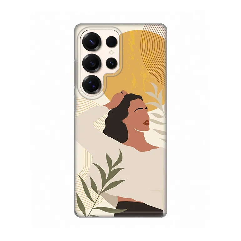 Maska Silikonska Print Skin za Samsung S938B Galaxy S25 Ultra Boho Girl