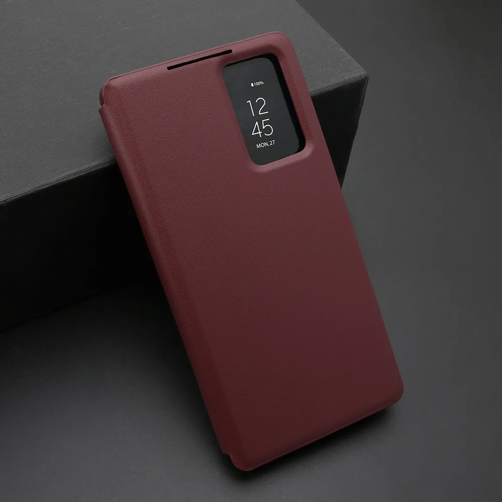 Futrola BI FOLD Smart Window za Samsung S938B Galaxy S25 Ultra 5G bordo