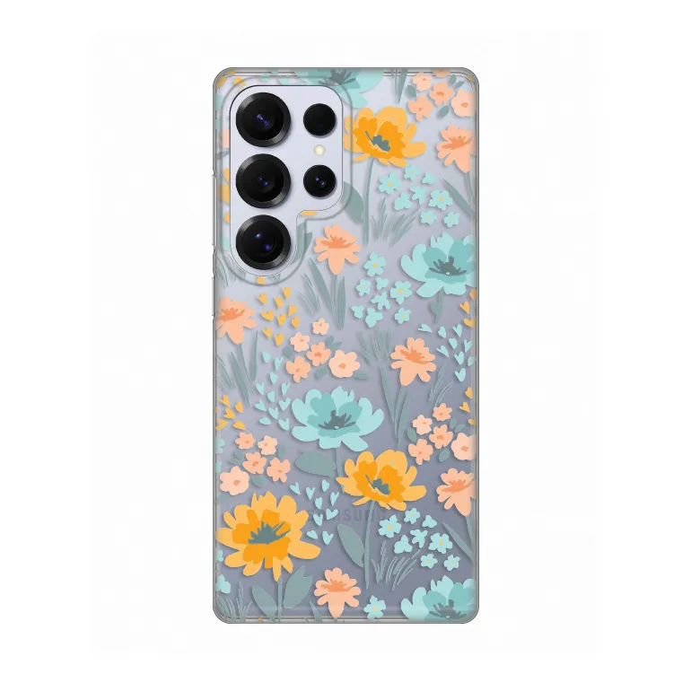 Maska Silikonska Print Skin za Samsung S938B Galaxy S25 Ultra Lovely Flowers