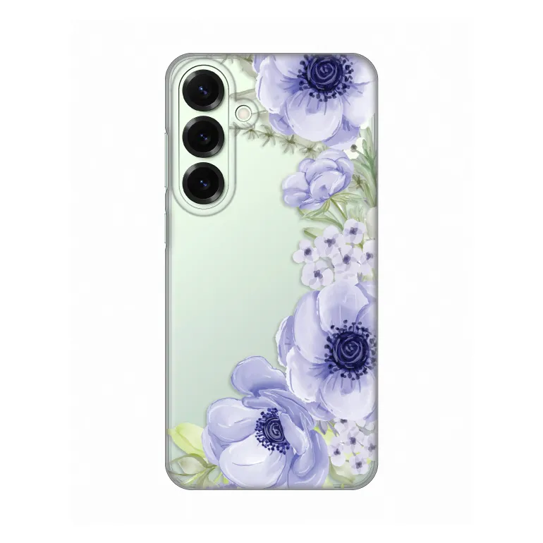 Maska Silikonska Print Skin za Samsung S936B Galaxy S25 Plus Blue Roses