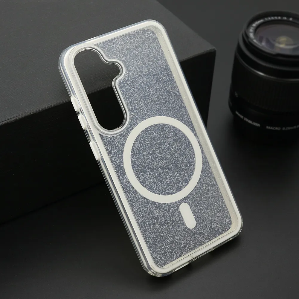 Futrola CRYSTAL MagSafe za Samsung S931B Galaxy S25 5G bela