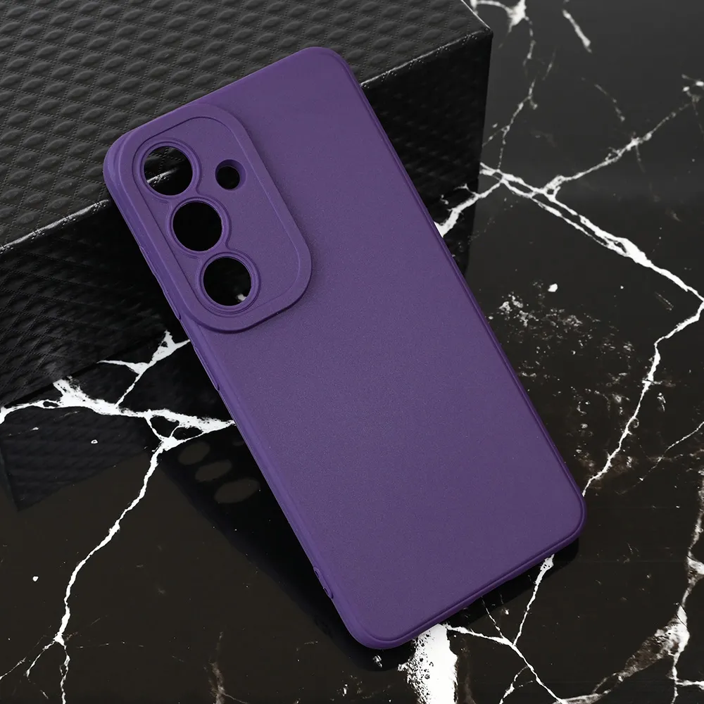 Maska Teracell Giulietta za Samsung S931B Galaxy S25 mat tamno ljubicasta