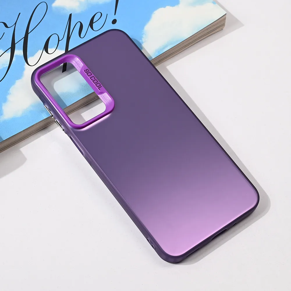 Maska Clear za Samsung A165F Galaxy A16 ljubicasta