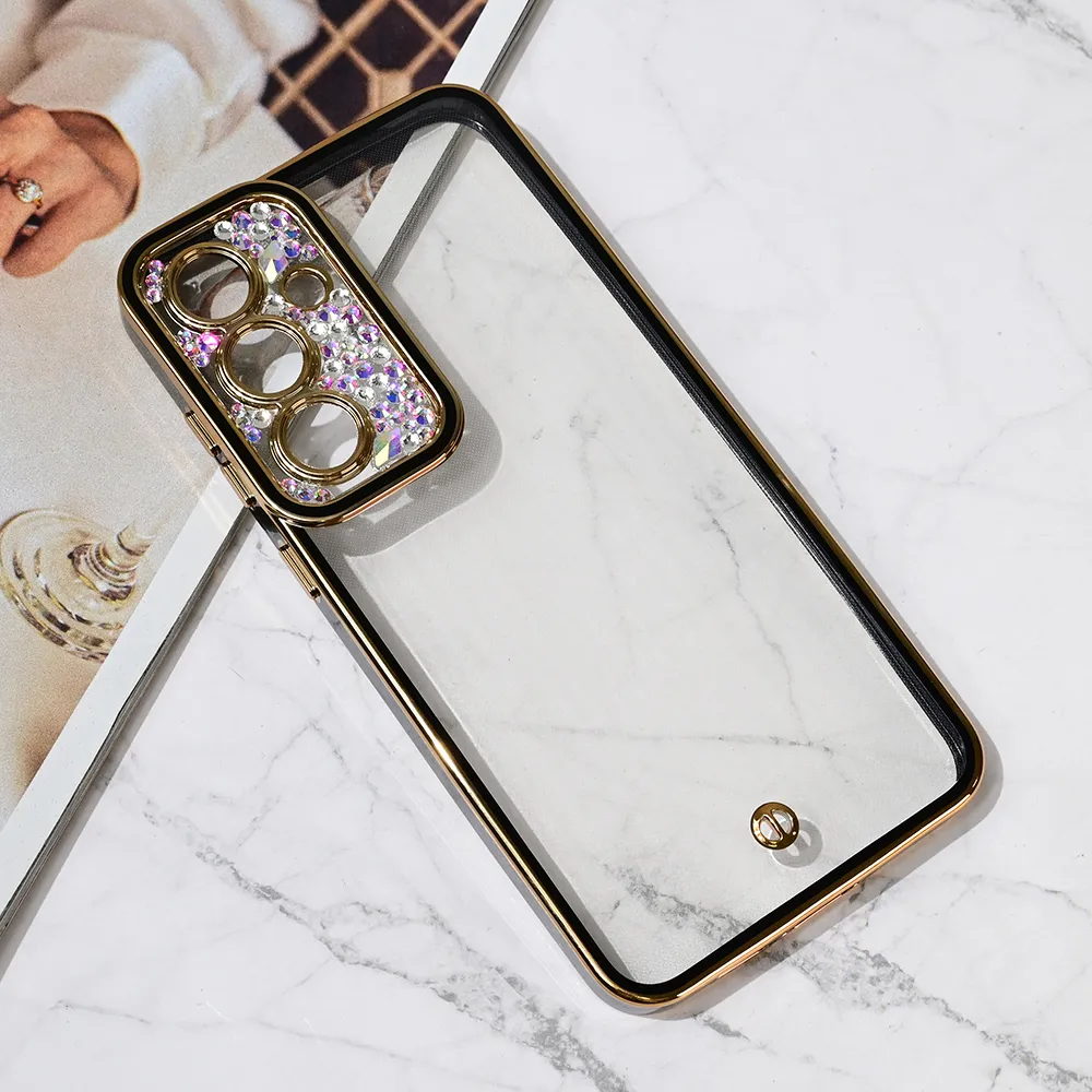 Maska Cirkon Camera za Samsung S721B Galaxy S24 Fe crna