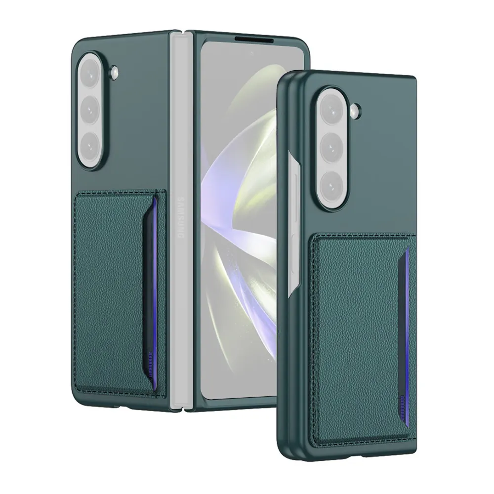 Futrola ELEGANT CARD za Samsung F946B Galaxy Z Fold 5 5G zelena