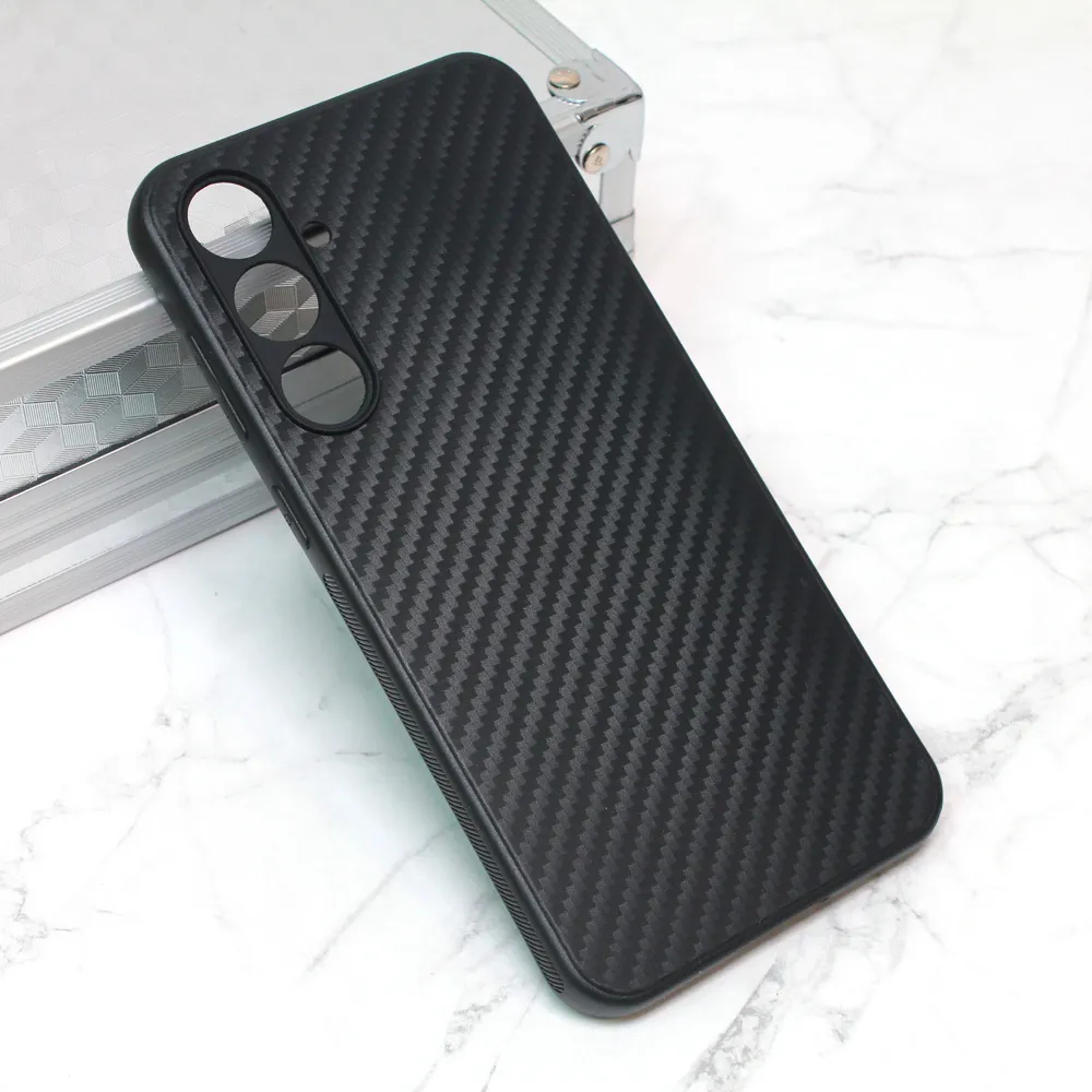 Maska Carbon fiber za Samsung S711U Galaxy S23 FE crna