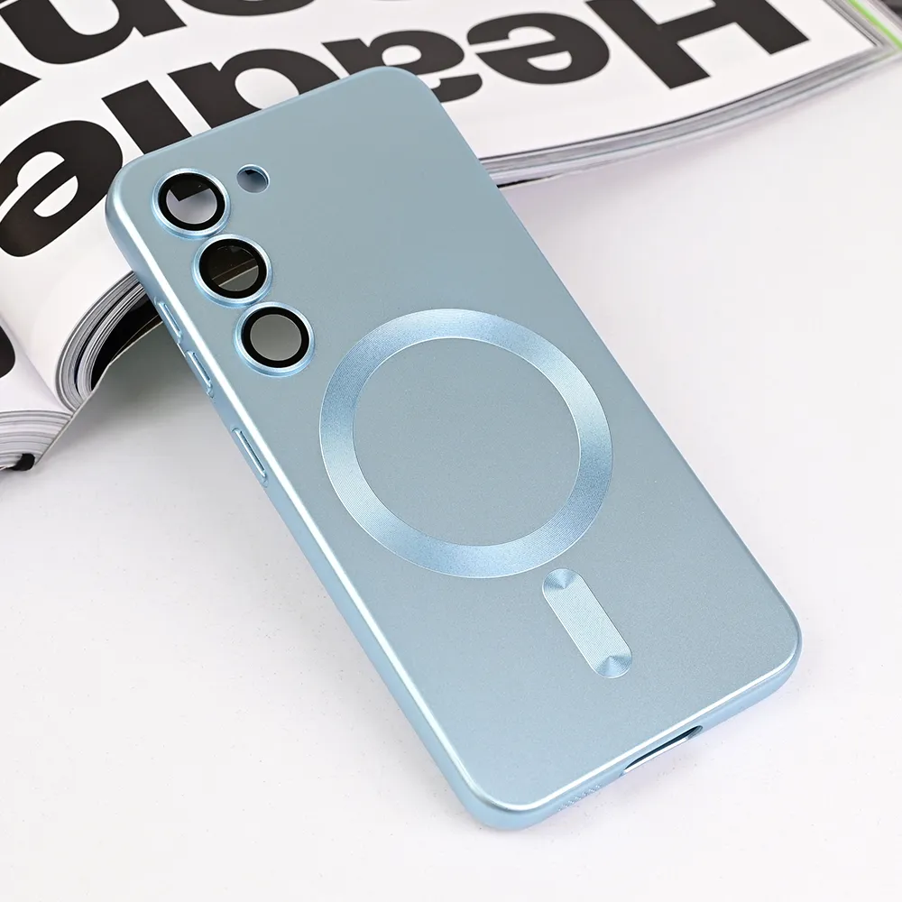 Maska Magsafe Chrome za Samsung S911B Galaxy S23 5G plava