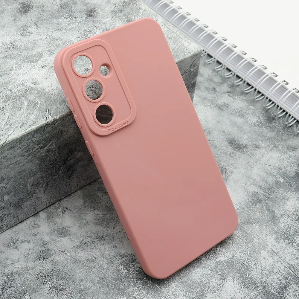 Futrola Silikon Pro Camera za Samsung A556B Galaxy A55 5G roze