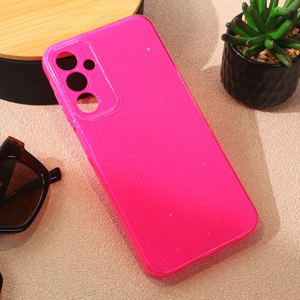 Maska Sparkle Dust za Samsung A256B Galaxy A25 5G pink