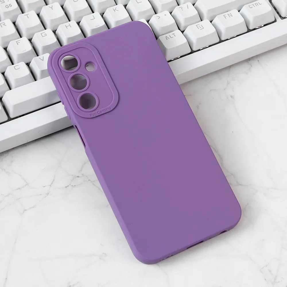 Maska Silikon Pro Camera za Samsung A256B Galaxy A25 ljubicasta