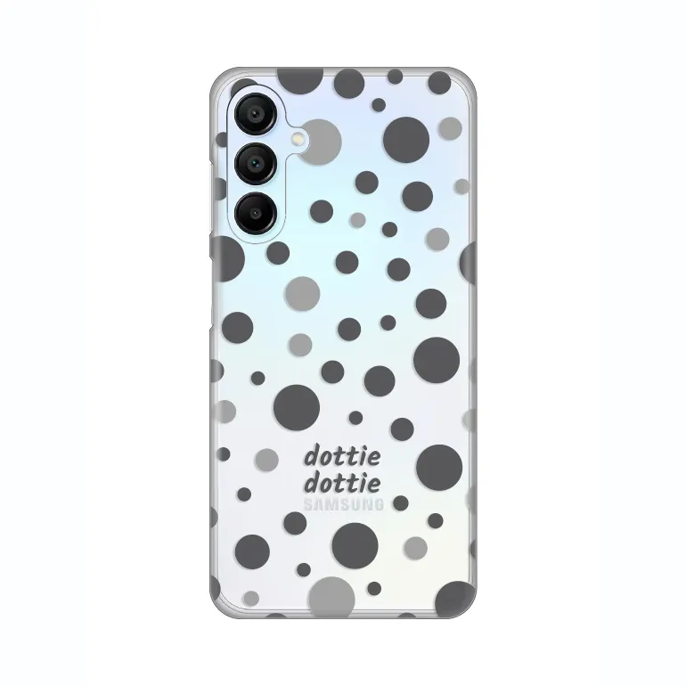 Maska Silikonska Print Skin za Samsung A156B Galaxy A15 5G Dottie Dottie Gray