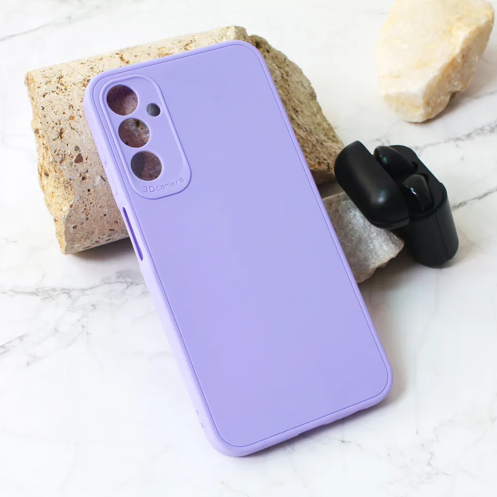 Maska 3D Camera za Samsung A245F Galaxy A24 4G/5G ljubicasta