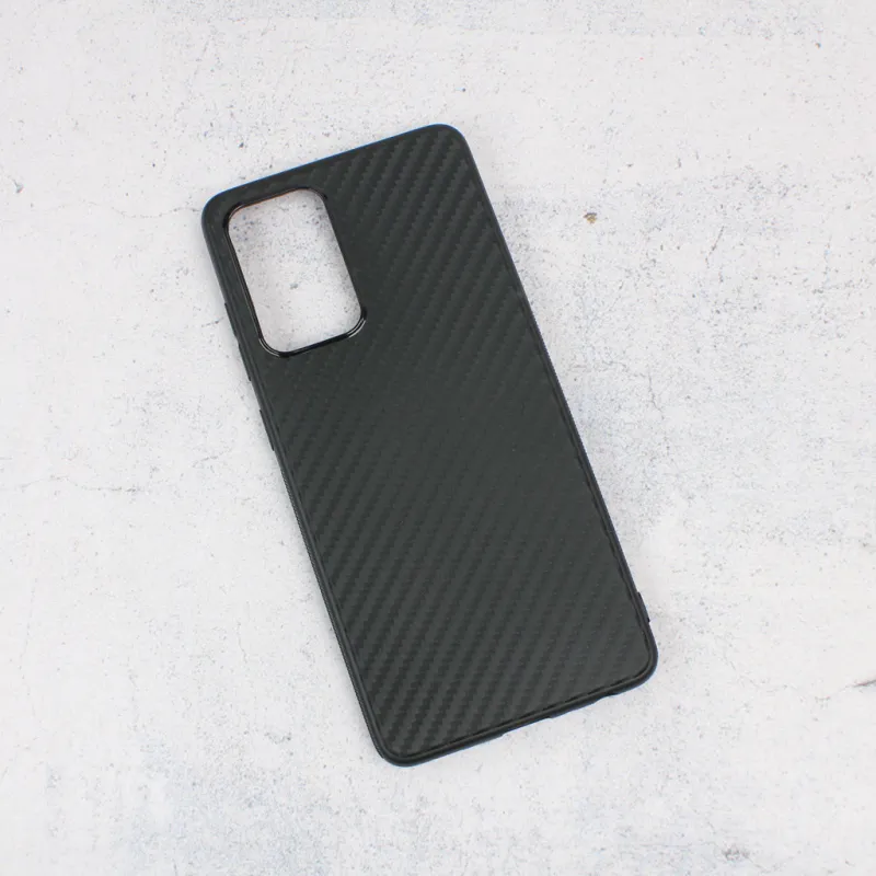Maska Carbon fiber za Samsung A525F/A526B/A528B Galaxy A52 4G/A52 5G/A52s 5G crna