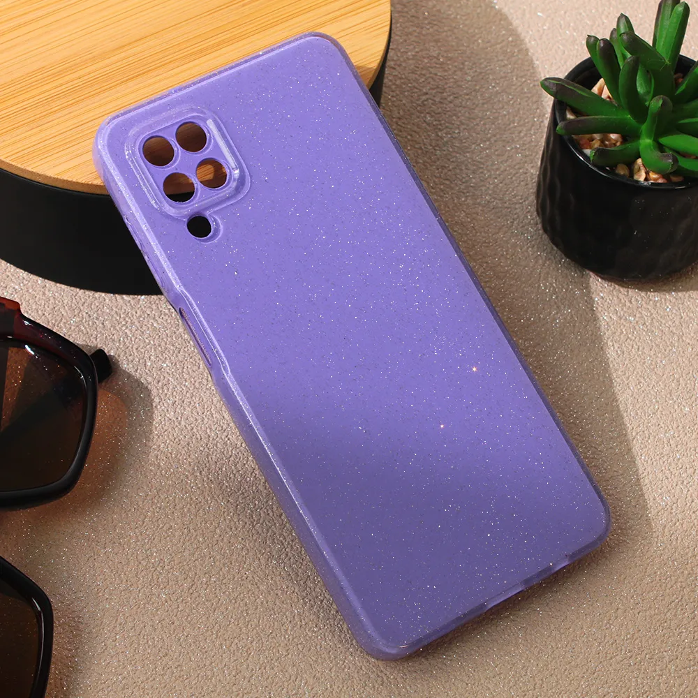 Maska Sparkle Dust za Samsung A125F Galaxy A12 ljubicasta