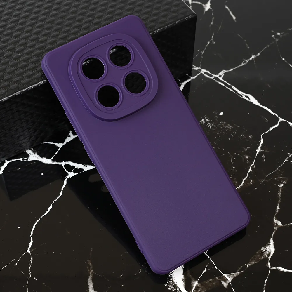 Maska Teracell Giulietta za Xiaomi Redmi Note 14 Pro 5G mat tamno ljubicasta