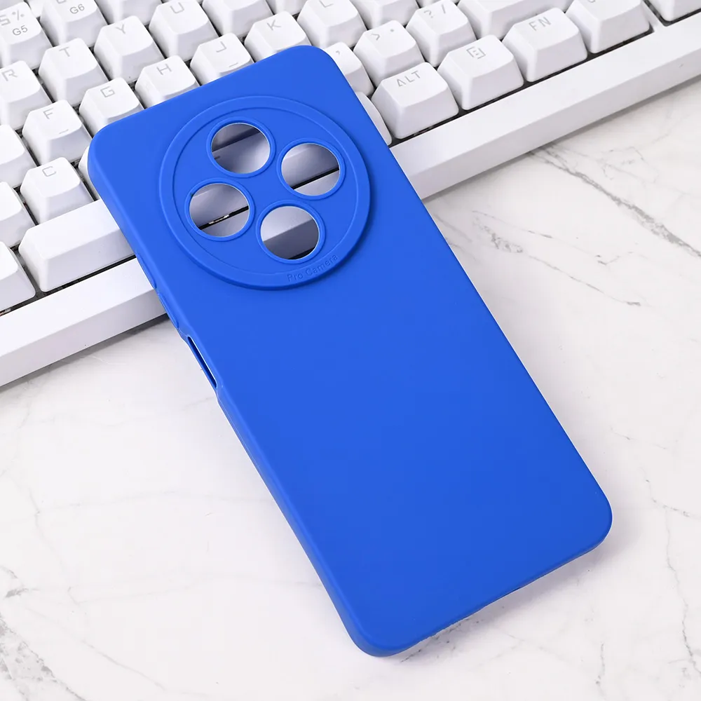 Maska Silikon Pro Camera za Xiaomi Redmi 14C/Redmi A4 tamno plava