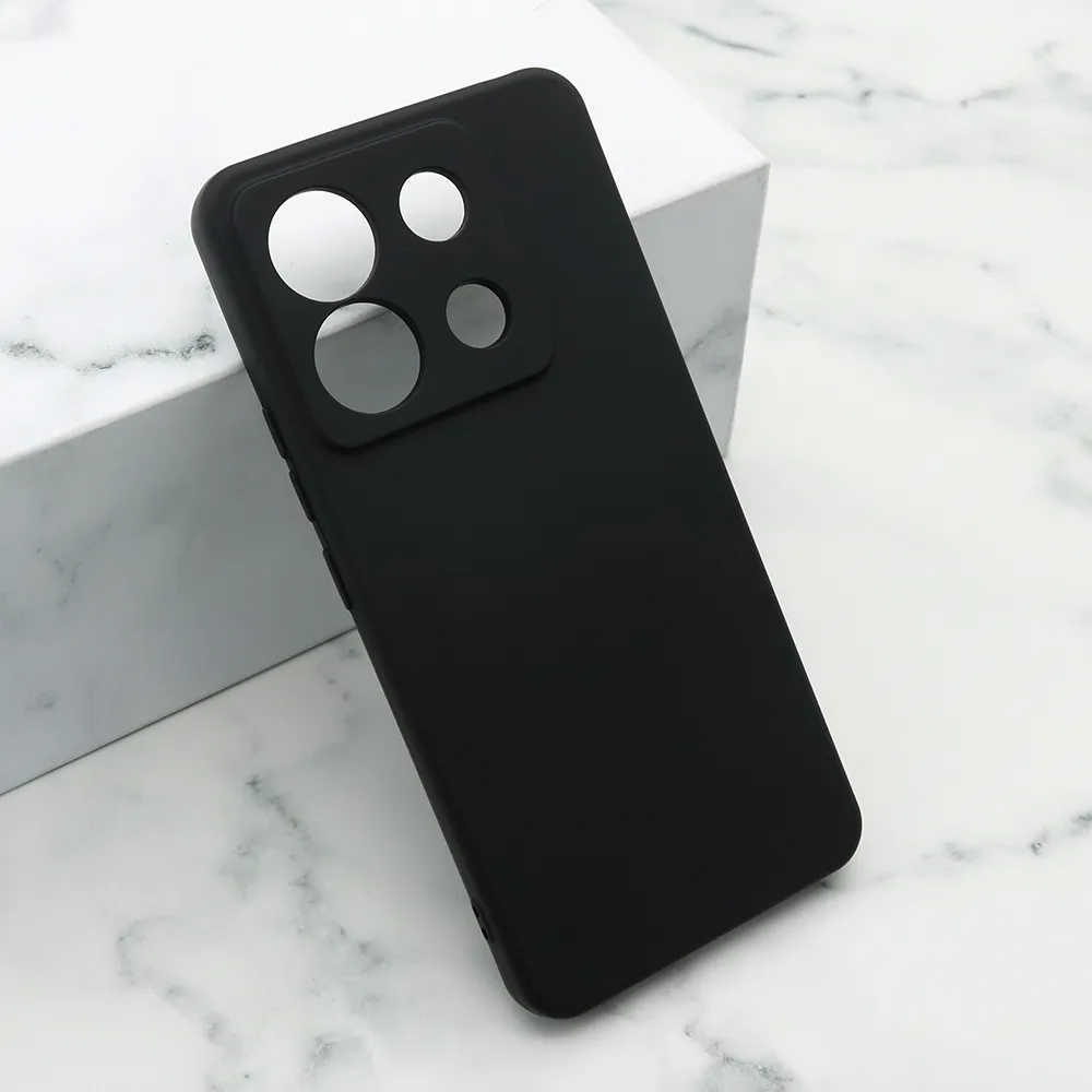 Futrola Soft Silicone za Xiaomi Redmi Note 13 Pro 5G crna