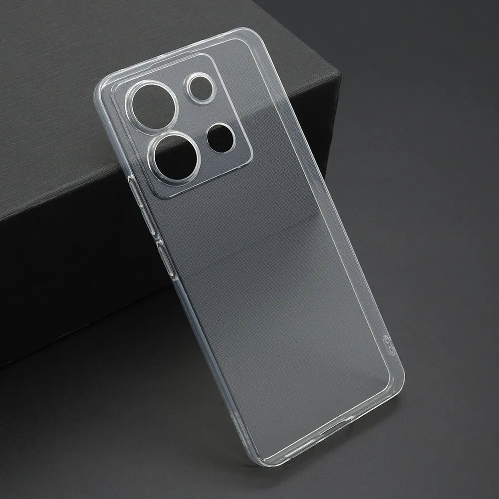 Futrola ULTRA TANKI PROTECT silikon za Xiaomi Redmi Note 13 Pro 5G providna (bela)