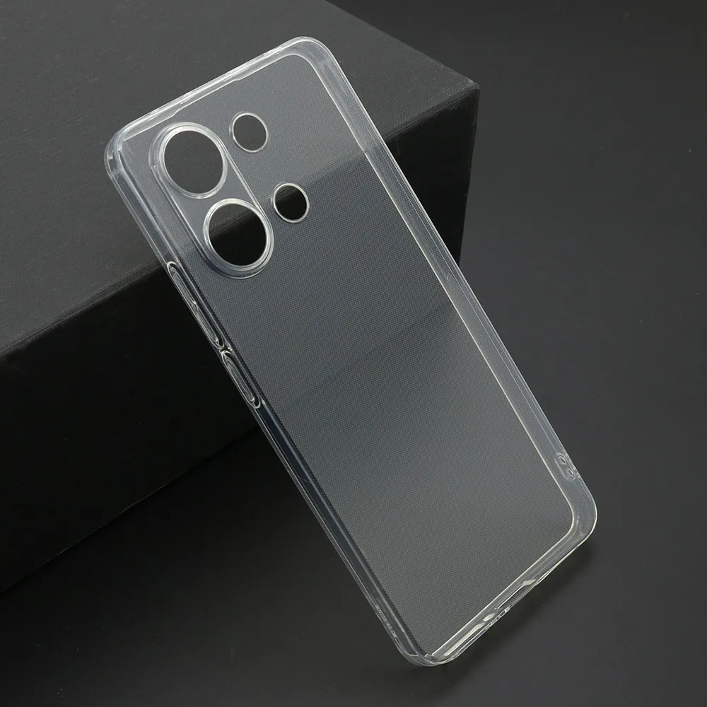 Futrola ULTRA TANKI PROTECT silikon za Xiaomi Redmi Note 13 4G providna (bela)