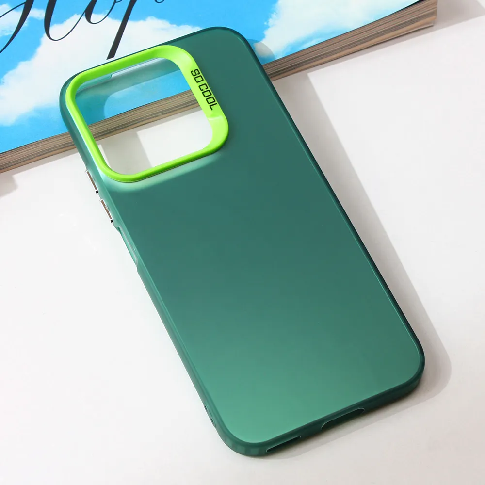 Maska Clear za Honor X8b/X8c zelena
