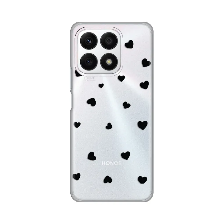 Maska Silikonska Print Skin za Honor X8a Hearts