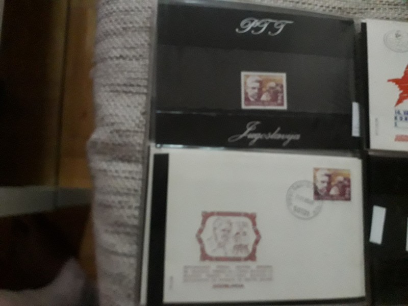Album sa markama filatelija Jugoslavija