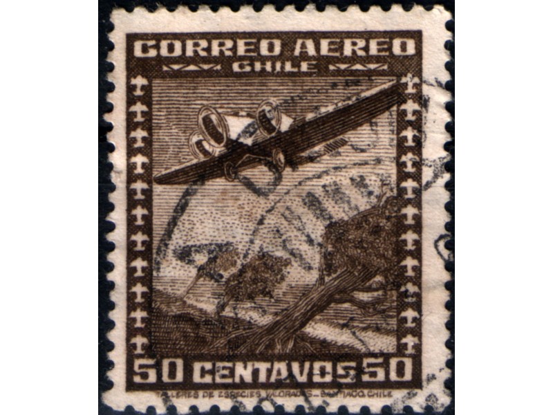 kt669m 1934-52 Chile Mi204(-o-)