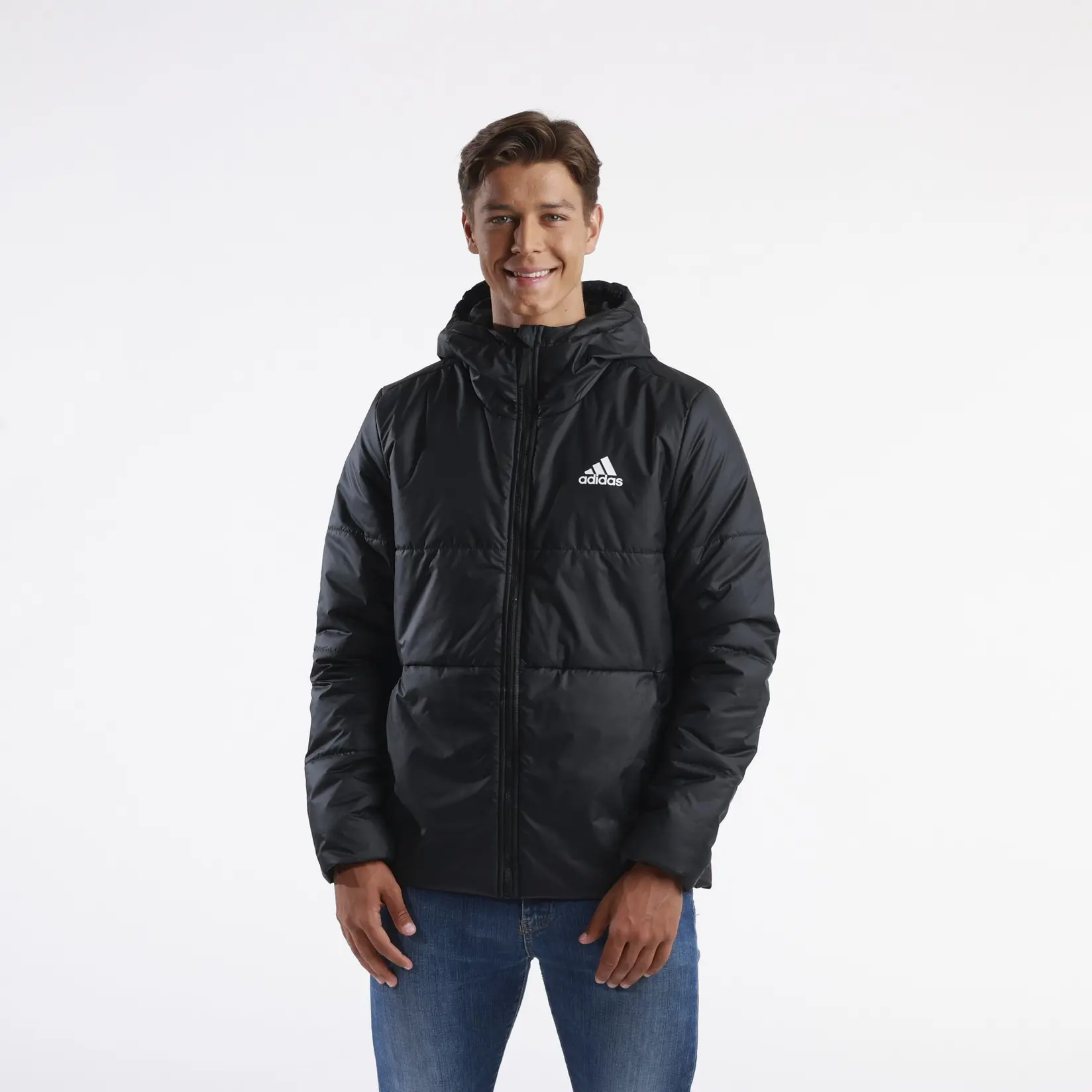 ADIDAS Muška jakna Bsc Hood Ins J M, Crna