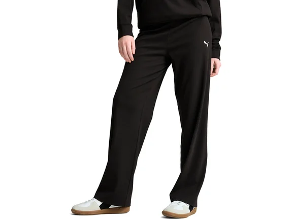 Puma Ženski donji deo ESS Elevated High-Waist Straight Leg Rib Pant 685025-01