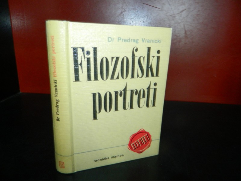 Filozofski portreti, Predrag Vranicki