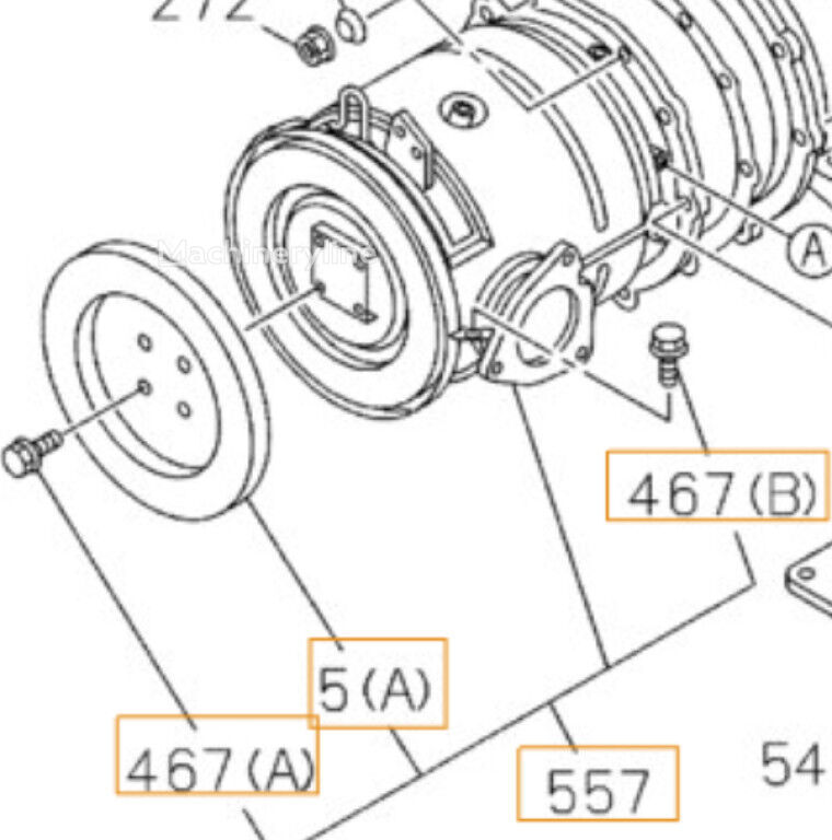 Case 84562125R filter za gorivo za Case CX210 CX210LC CX235C CX235CSR CX230C CX250C bagera