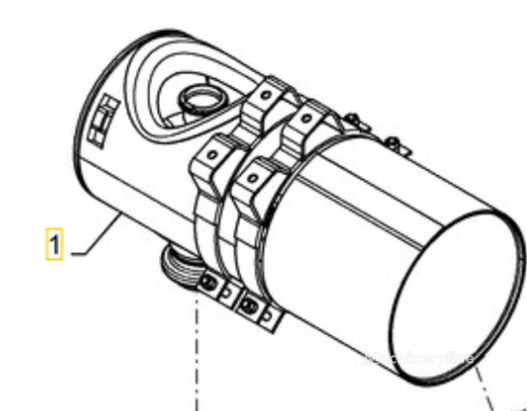 Case 47645435R za New Holland C238 L230 L234 mini utovarivača