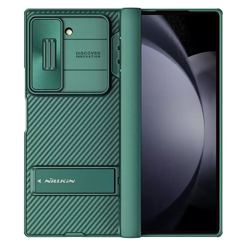 Maska za mobilni telefon Samsung Galaxy Z Fold 6 NILLKIN CAMSHIELD FOLD, Zelena