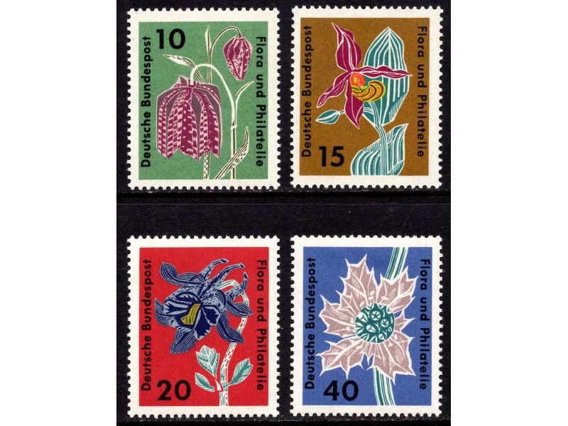 Nemačka BRD 1963. Flora