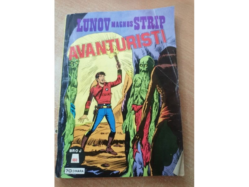 Lunov Magnus Strip - AVANTURISTI - broj 650
