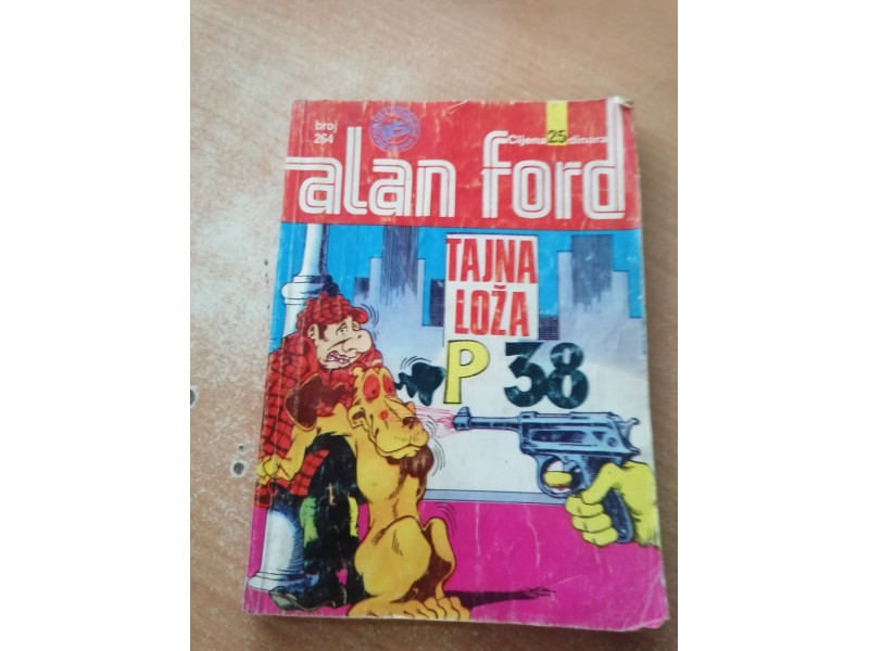 Vjesnik ALAN FORD - TAJNA LOŽA P38 -broj 264