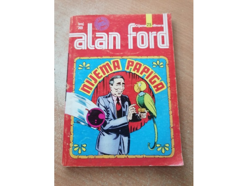 Vjesnik ALAN FORD - U STRAHU SU VELIKE OČI - broj 269
