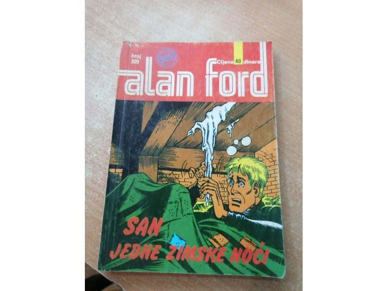 Vjesnik ALAN FORD - SAN JEDNE ZIMSKE NOĆI - broj 309-