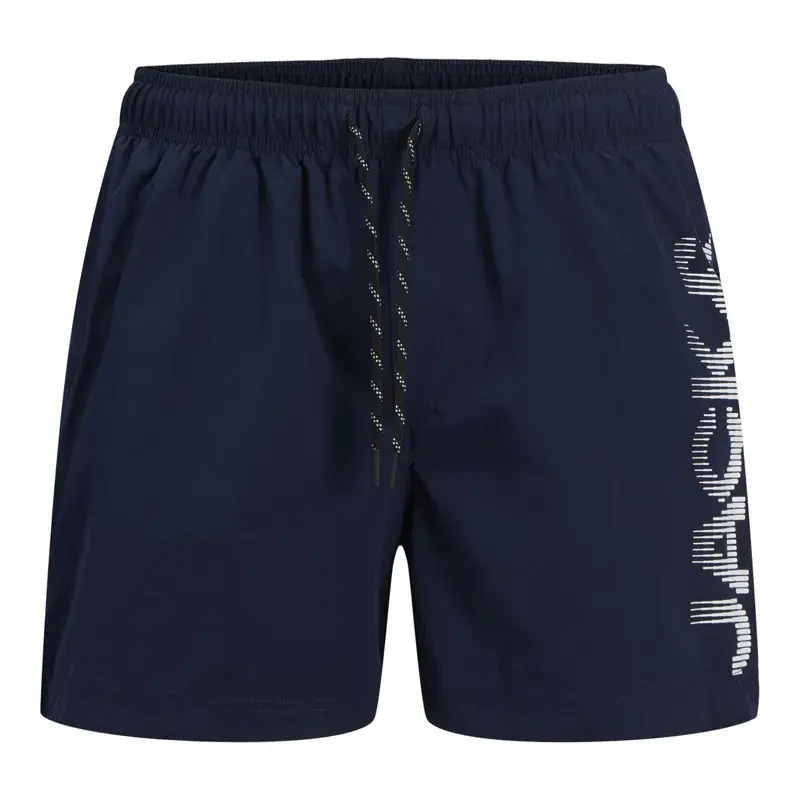 Jack&Jones Muški kupaći Swim Splice Logo Akm Sn, Teget