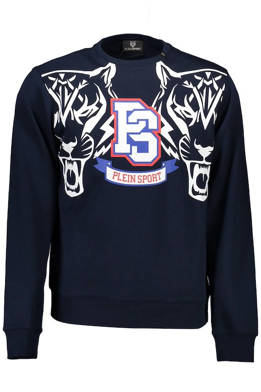 PLEIN SPORT Muški Duks FIPS213_BLU_85-NAVY, Teget