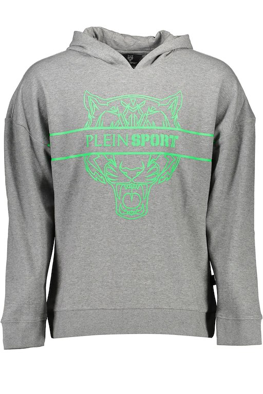 PLEIN SPORT Muški Duks FIPS218_GRIGIO_94-GREY, Sivi