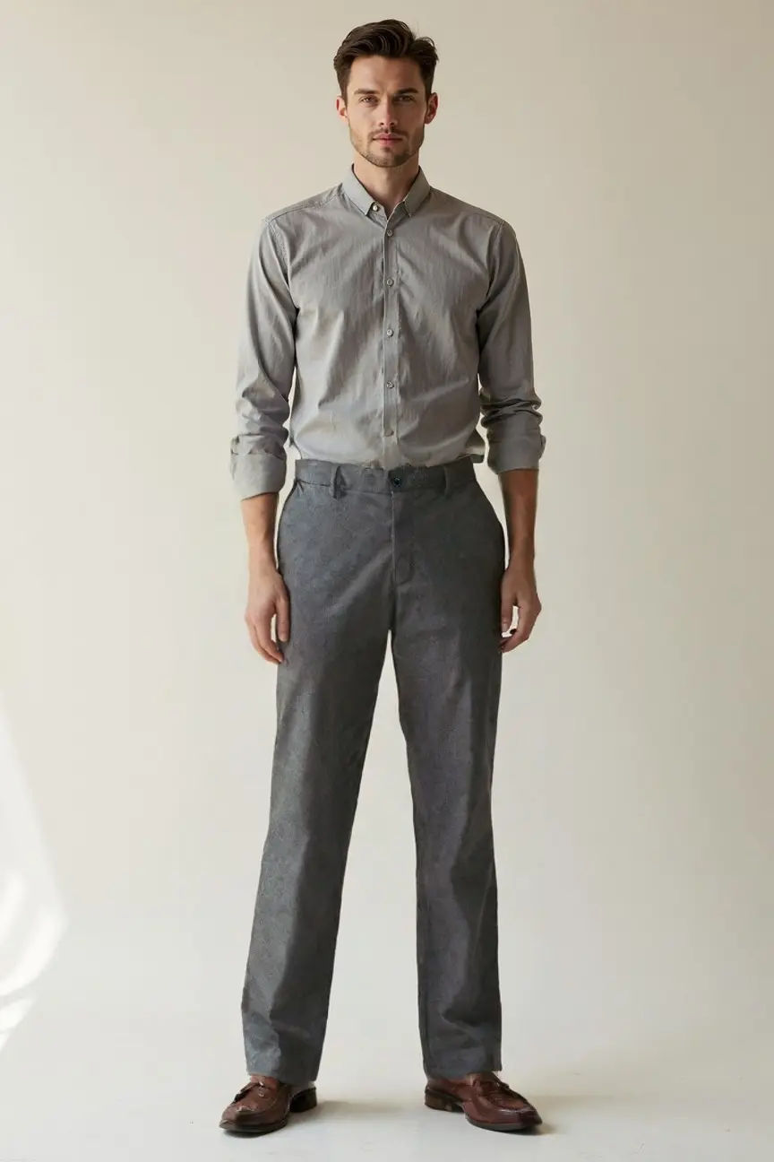 C&A Muške pantalone, Sive