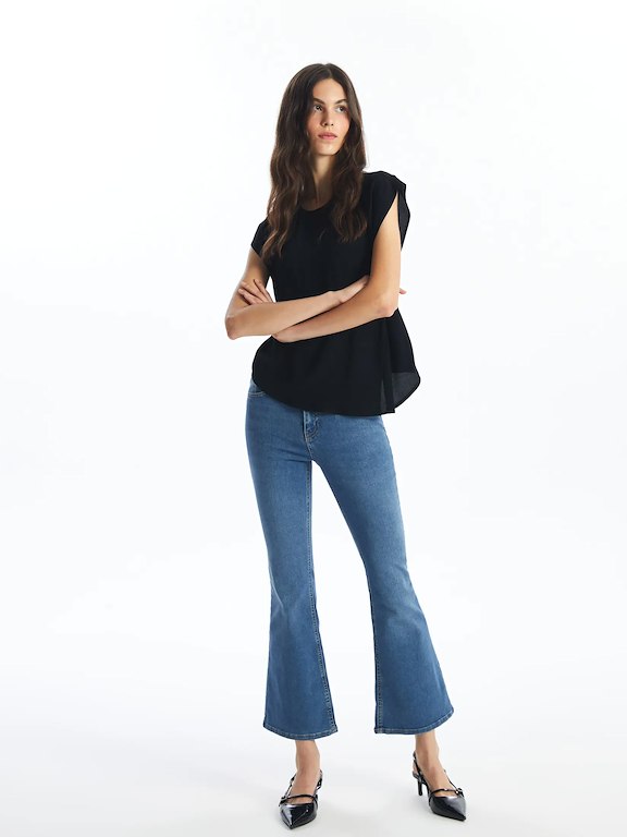 LC Waikiki Ženske farmerke S4NS77Z8-507, Indigo