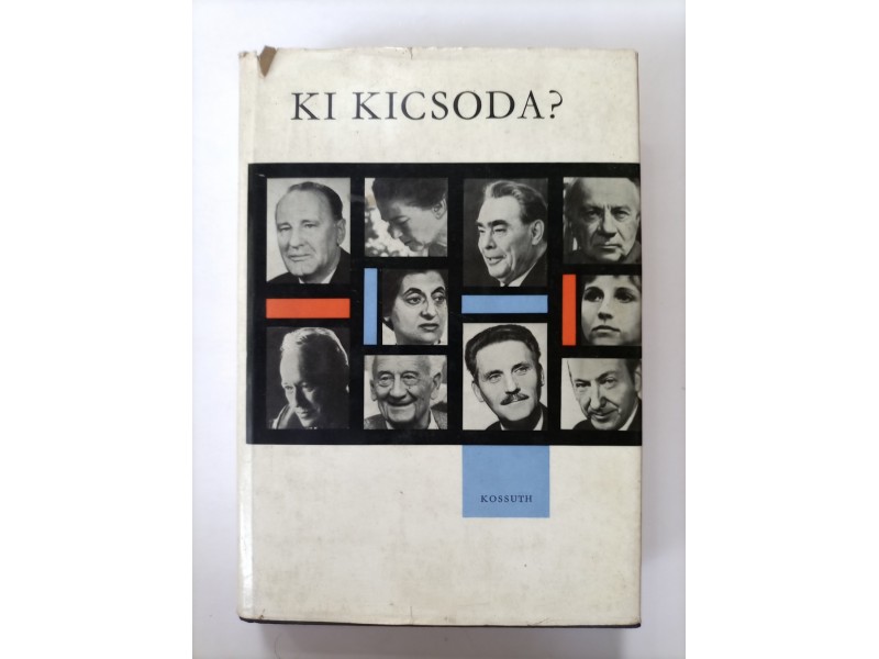Knjiga na madjarskom jeziku- Eletrajzi lexikon